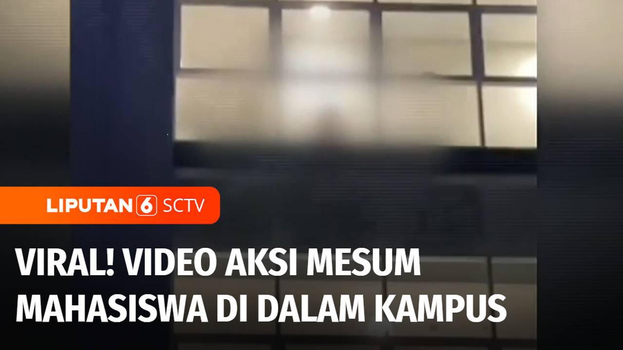 Viral! Video Aksi Mesum Mahasiswa di Dalam Ruangan Kampus PTN di Surabaya | Liputan 6 - SCTV