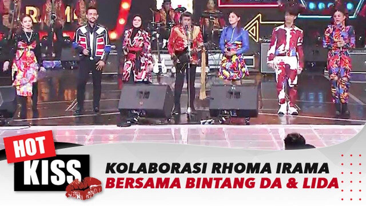 Kolaborasi Rhoma Irama Bersama Bintang DA & LIDA di Konser Raya Indosiar Ke-29 | Hot Kiss | Vidio