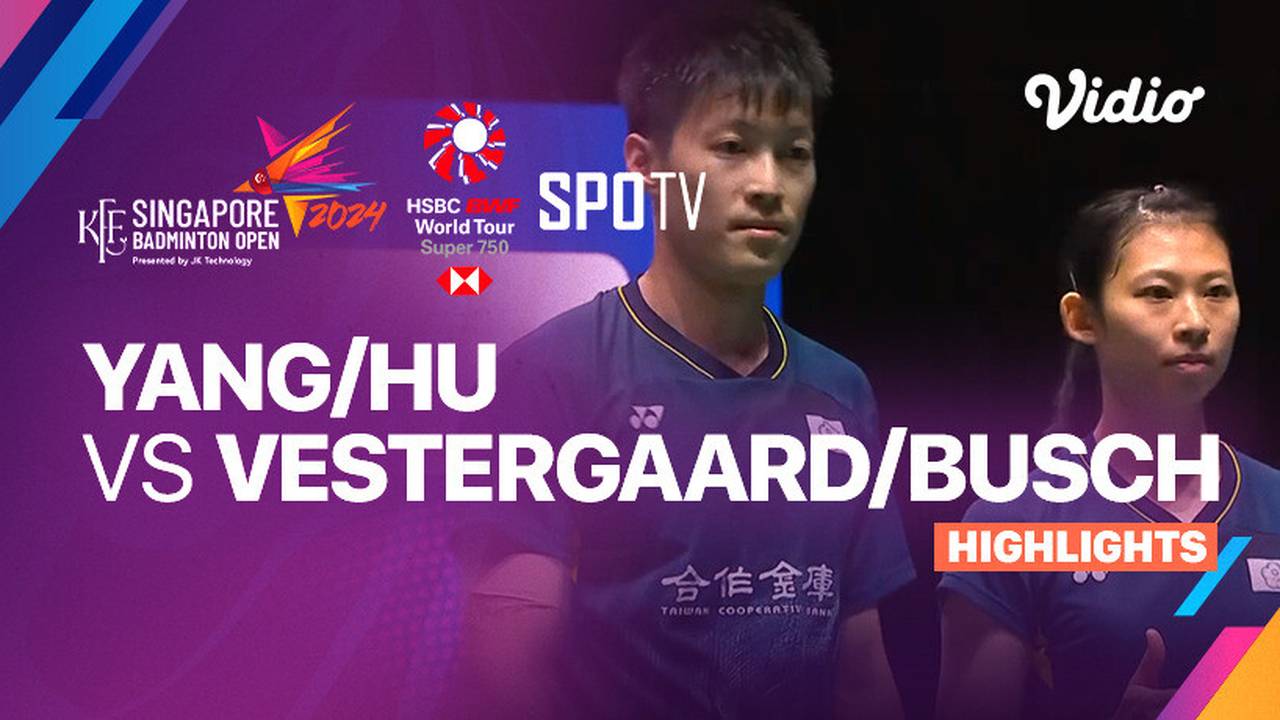 Yang Po-Hsuan/Hu Ling Fang (TPE) vs Mads Vestergaard/Christine Busch ...