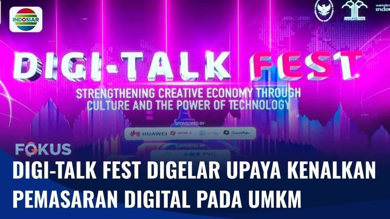 Digi-Talk Fest 2023 Mengangkat Tema Penguatan Ekonomi Kreatif melalui ...
