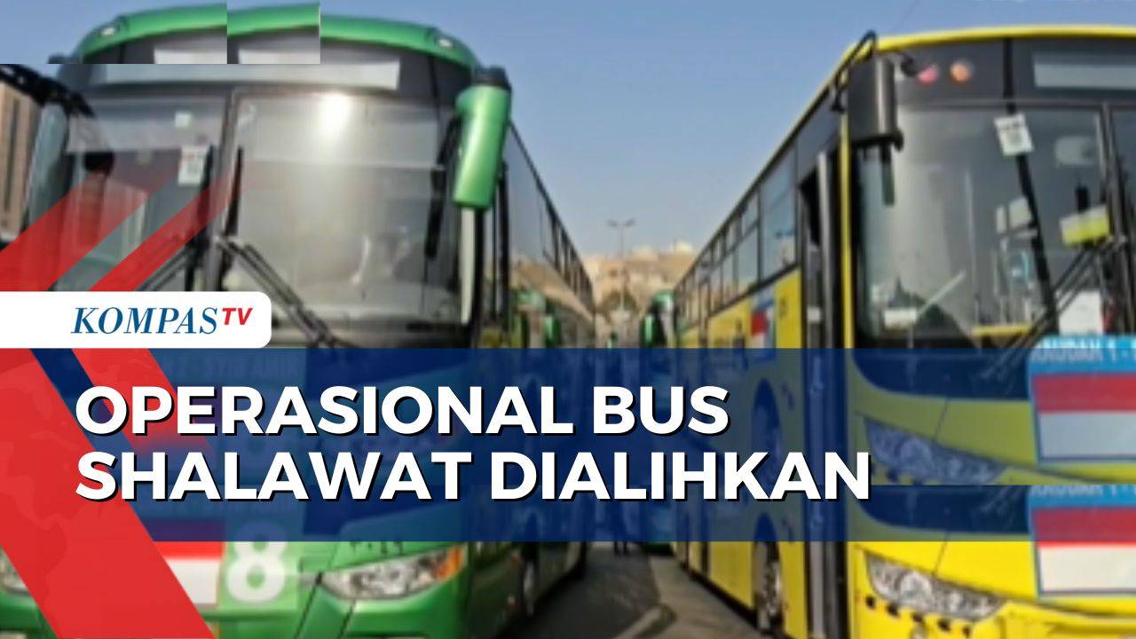 Jelang Puncak Haji, Bus Shalawat Dialihkan Angkut Jemaah dari Mekkah ke ...