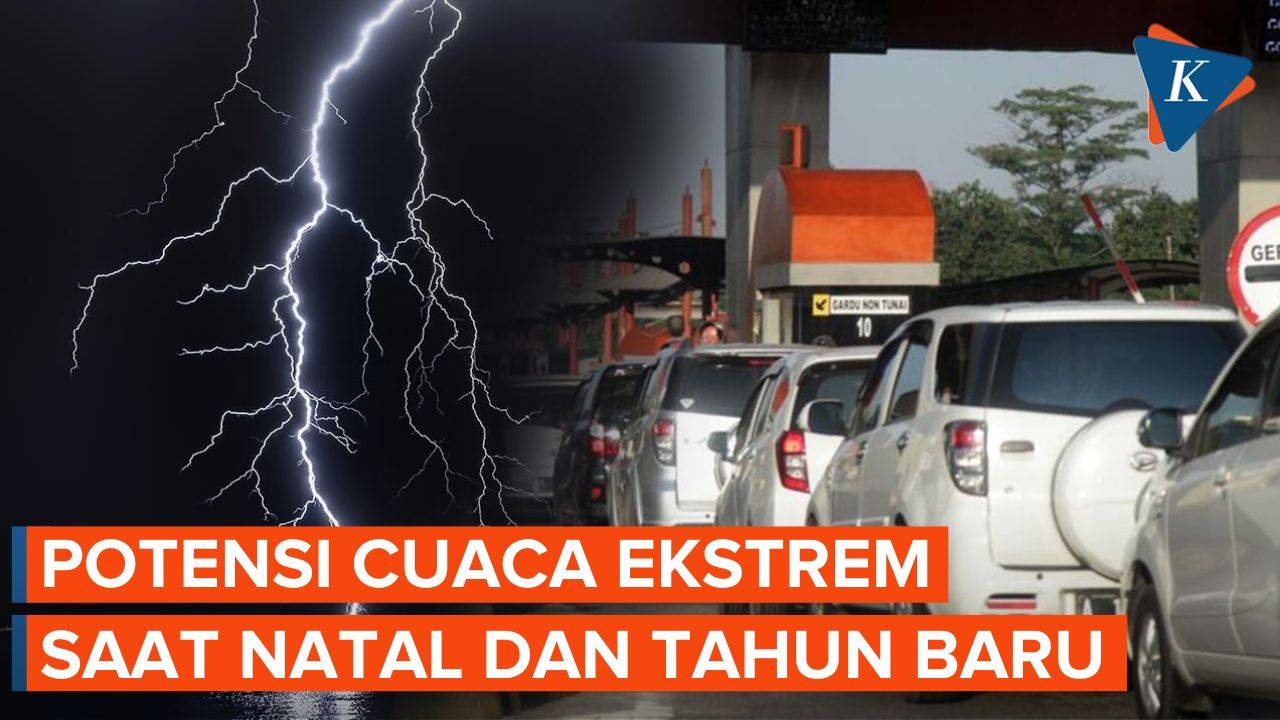 Bmkg Prediksi Ada Potensi Cuaca Ekstrem Selama Libur Natal Dan Tahun