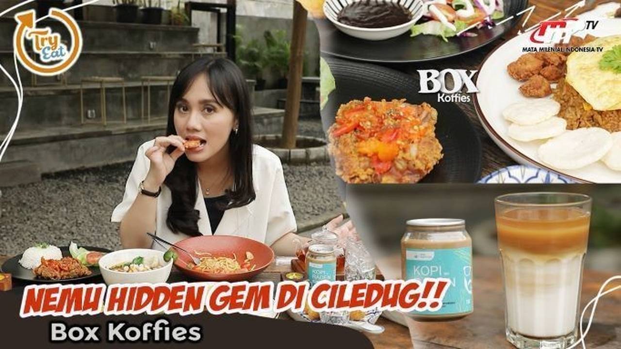 Icip-Icip Menu Paling The Best di BOX KOFFIES! Hidden Gems Ciledug, Tanggerang | Try Eat | Vidio