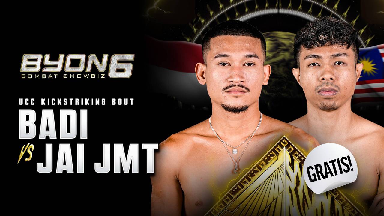 Badi Sambas vs Jai JMT - Full Match | BYON Combat Showbiz 6 2025