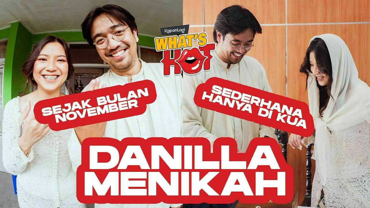 Danilla Riyadi Umumkan Sudah Menikah Sejak November 2024, Akad Digelar ...