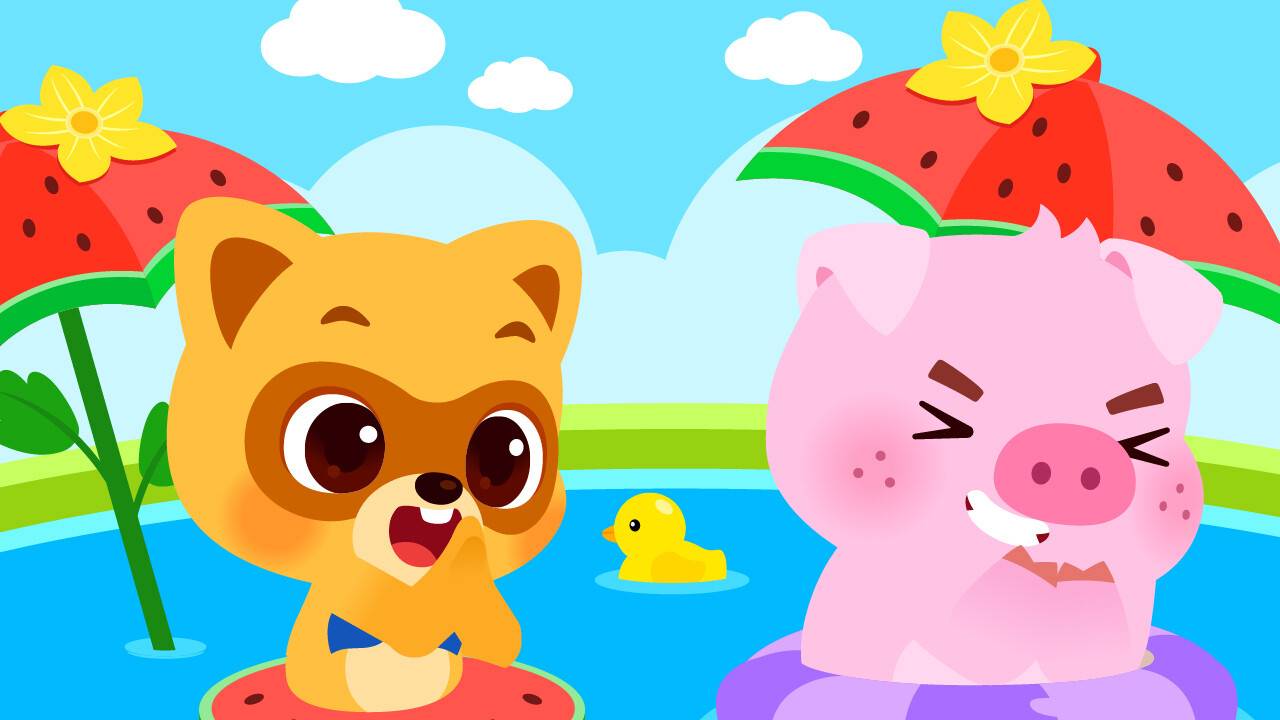 Lotty Friends - Food Songs - Watermelon? Oh, Watermelon! (2024) | Vidio
