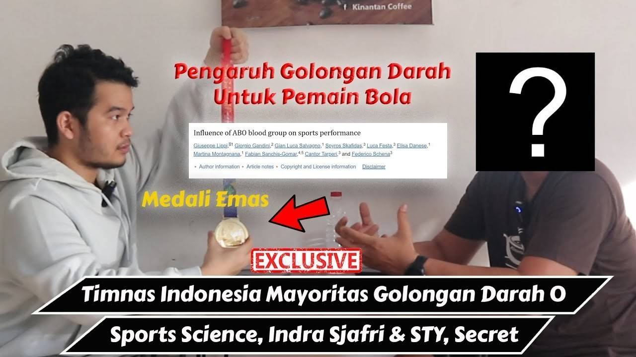 Timnas Indonesia 80% Golongan Darah O, Sports Science Indra Sjafri & Shin Tae Yong - Sahari ...