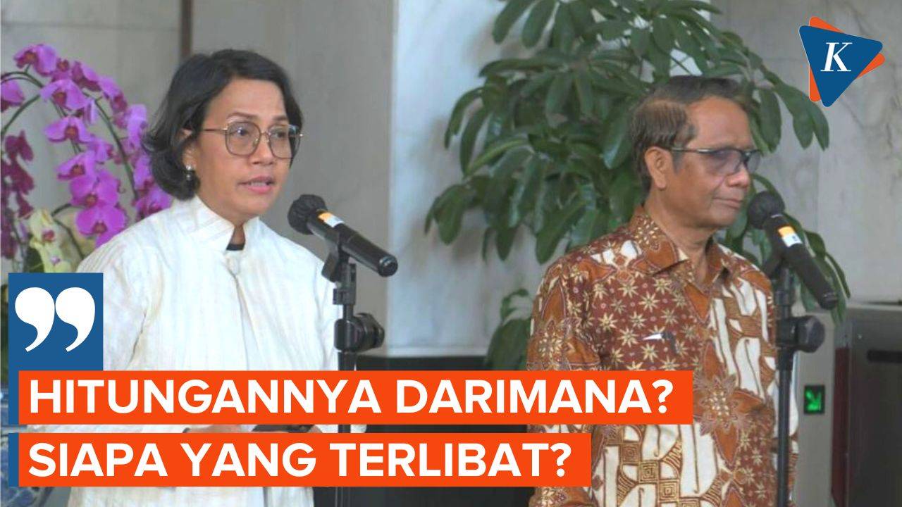 Sri Mulyani Bingung Hitungan Transaksi Janggal Rp 300 Triliun di Kementerian Keuangan ...
