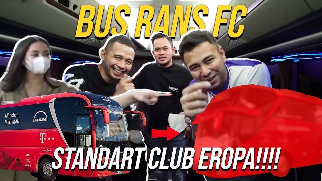 RANS FC PUNYA BUS KEREN MEWAH ELEGAN!!! KAYA PESWAT JET PRIBADI!! | Vidio