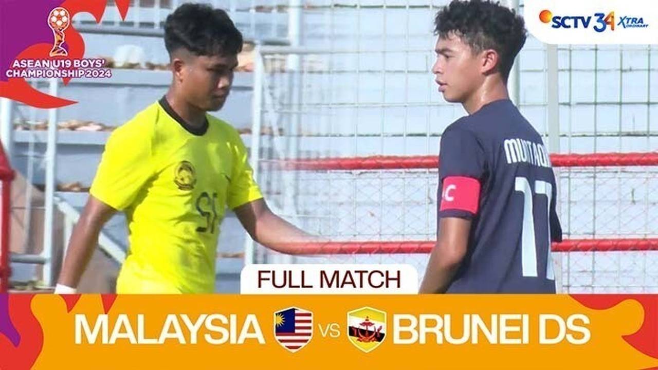 Malaysia vs Brunei Darussalam - Full Match | ASEAN U19 Boys ...