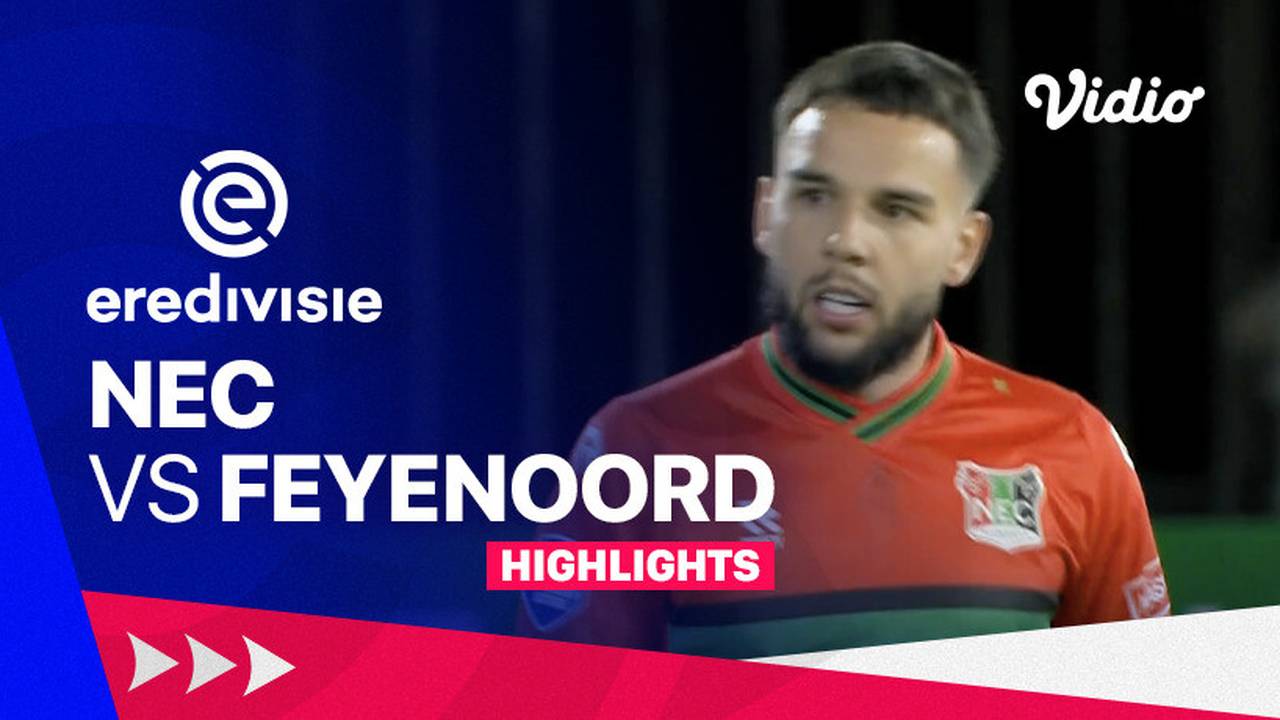 NEC vs Feyenoord - Highlights | Eredivisie 24/25 | Vidio