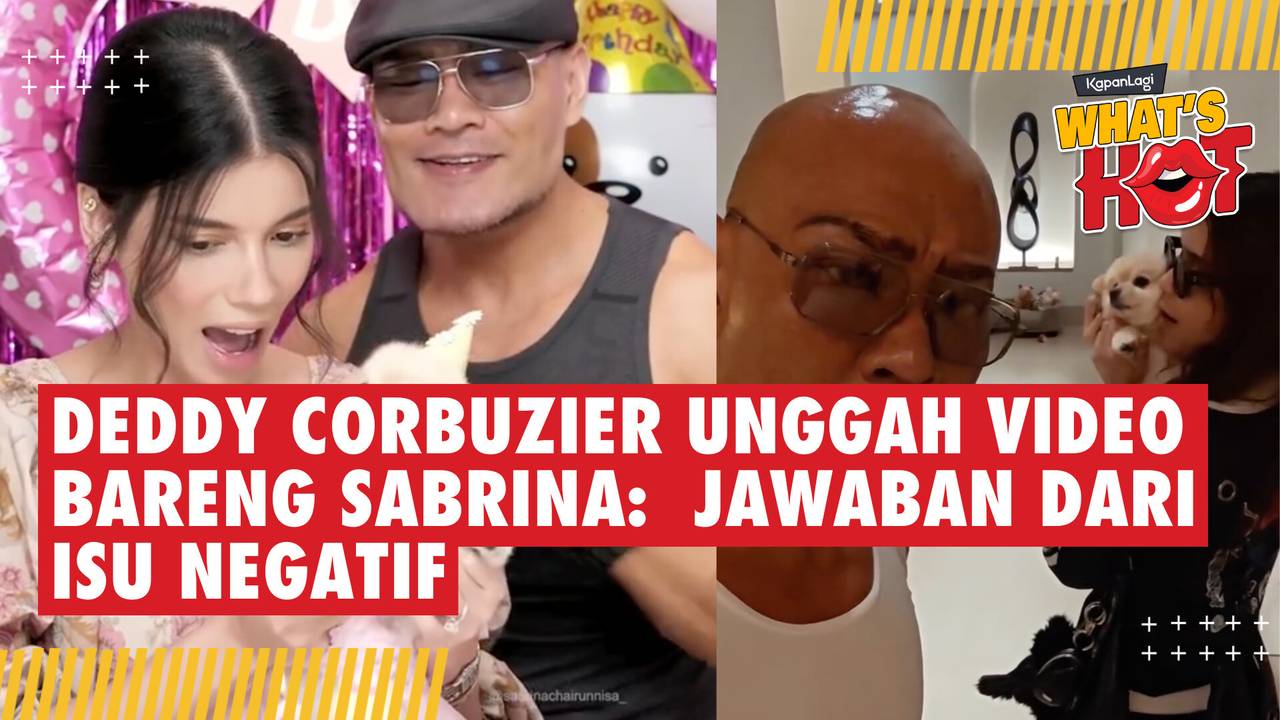Deddy Corbuzier Unggah Video Bareng Sabrina: Seolah Jawaban Dari Isu Negatif Yang Sedang Ramai!
