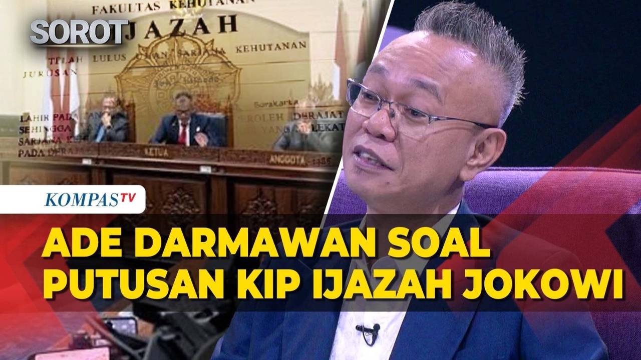 Tanggapan Ade Darmawan soal Putusan KIP Ijazah Jokowi - Kompas TV