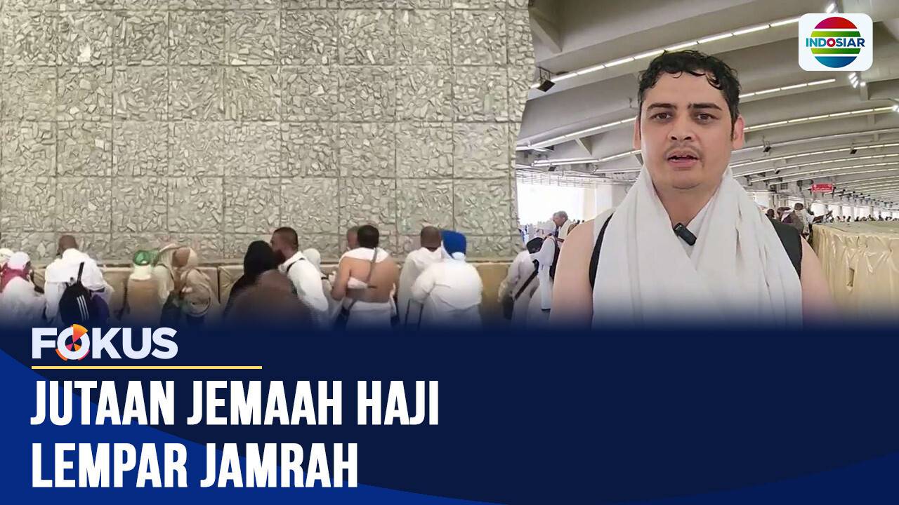 Jutaan Jemaah Haji Berjalan Kaki dari Muzdalifah ke Mina di Bawah Terik Matahari untuk Lempar ...