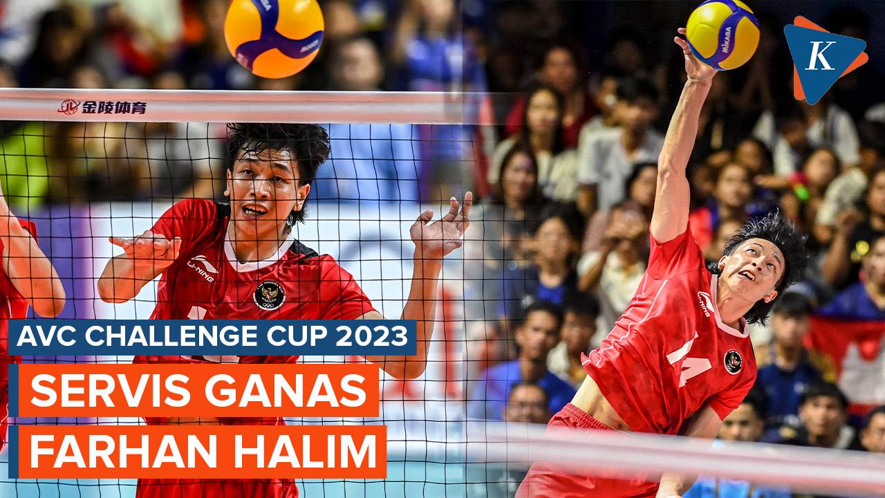 Jump Service Farhan Halim, Senjata Timnas Voli Indonesia Hajar Lawan ...