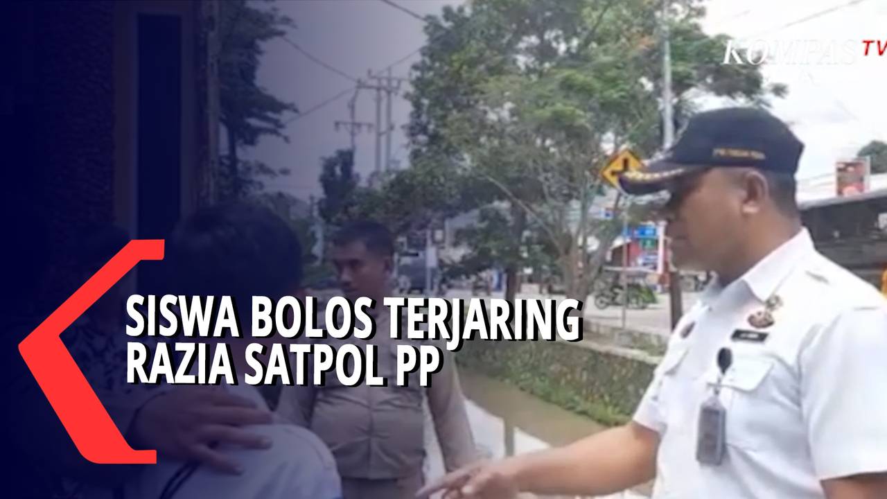 SATPOL PP Razia Siswa SMA Membolos - Kompas TV | Vidio