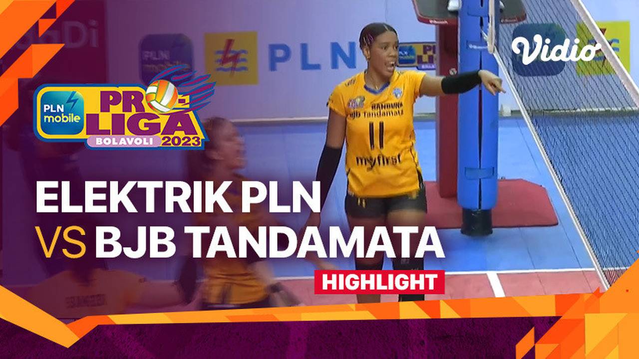 Highlights | Jakarta Elektrik PLN vs Bandung BJB Tandamata | PLN Mobile ...