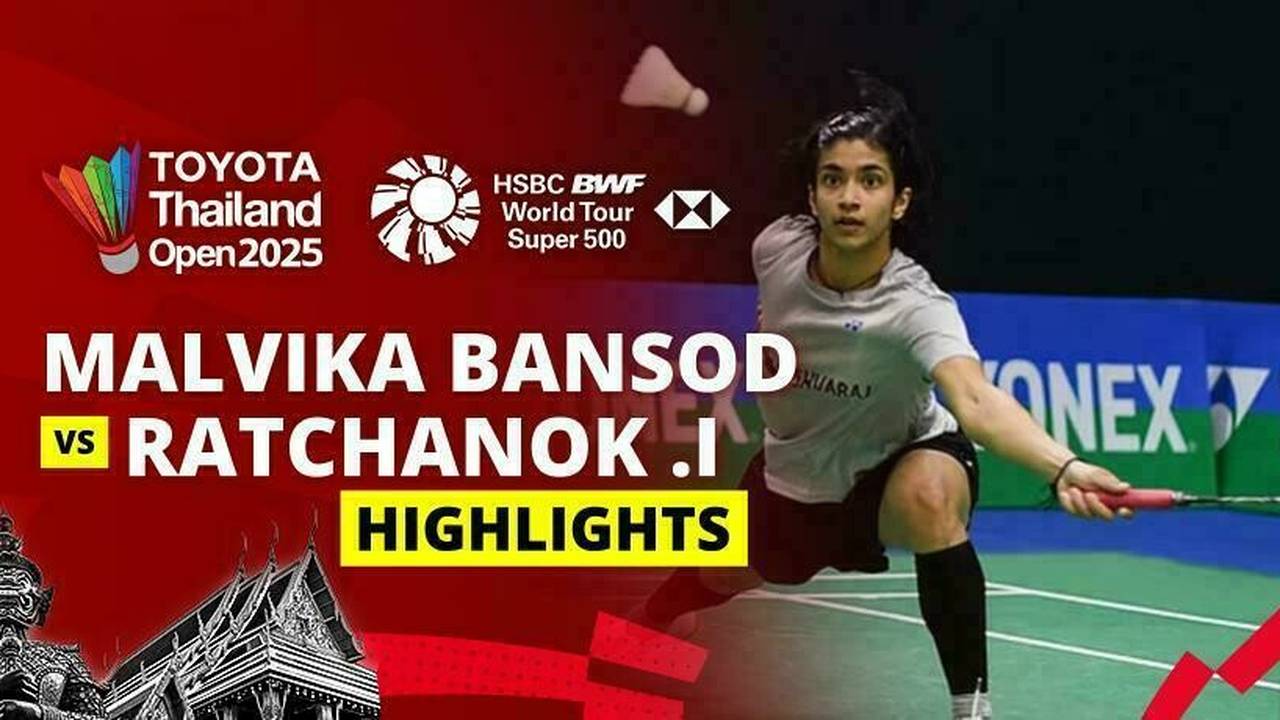 Malvika Bansod (IND) vs Ratchanok Intanon (THA) - Highlights | Toyota ...