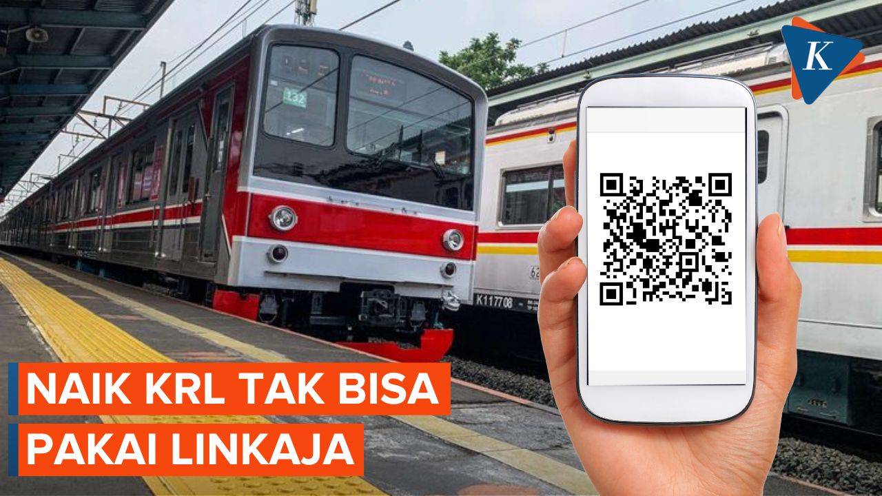 Mulai Besok Naik KRL Tak Bisa Pakai Link Aja - Kompascom