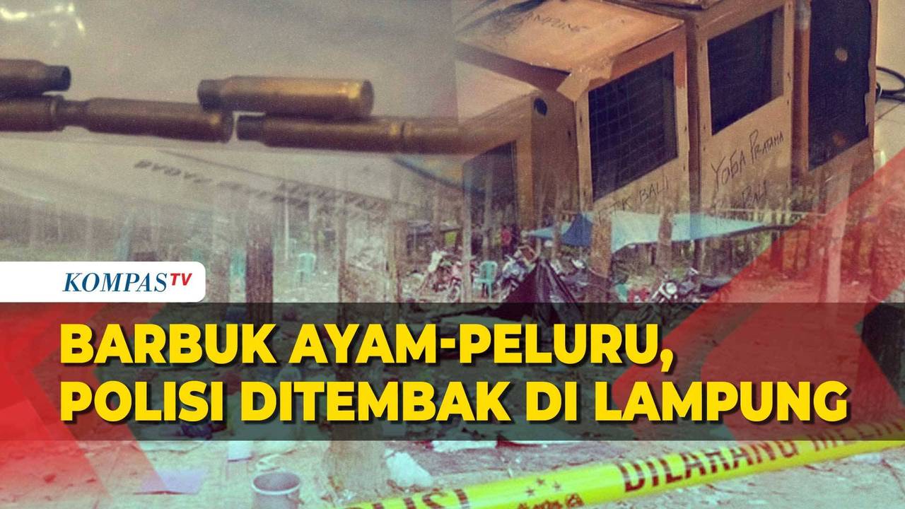 Penampakan Barbuk Kasus 3 Polisi Ditembak Terduga TNI di Lampung: Ayam hingga Selongsong Peluru ...