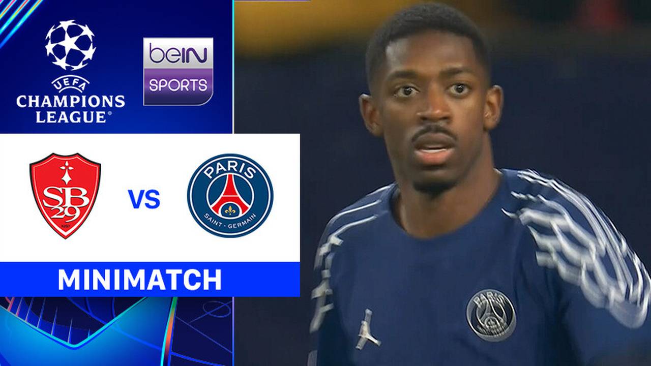 Brest vs PSG - Mini Match | UEFA Champions League 2024/25 | Vidio