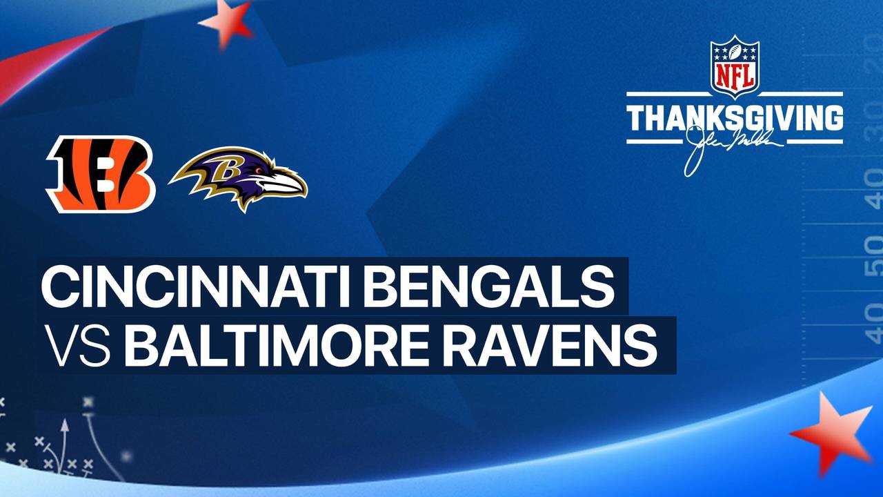 NFL Thanksgiving: Cincinnati Bengals vs Baltimore Ravens - Full Match ...