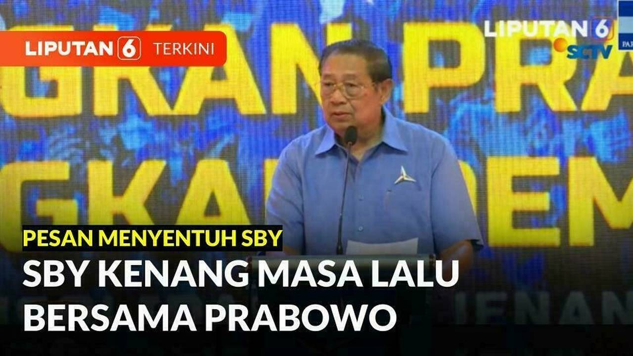 SBY Kenang Pertemuan Pertamanya dengan Prabowo Subianto Saat Jadi ...
