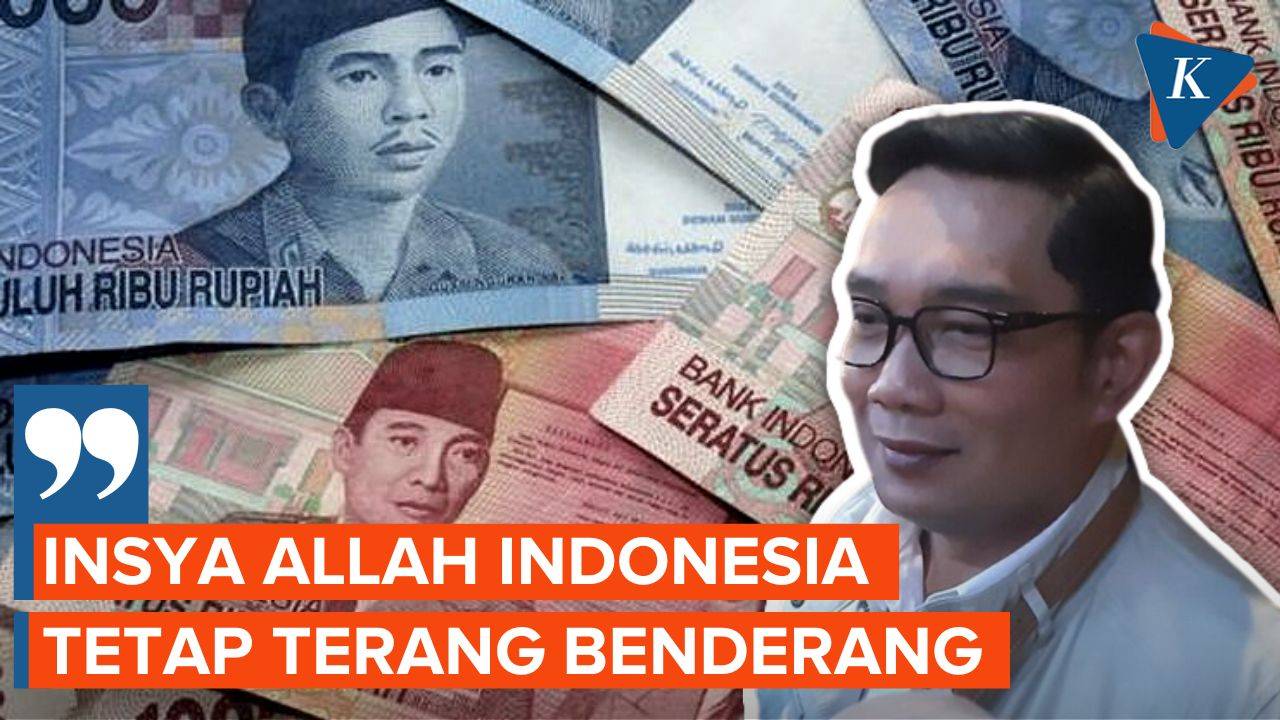 Tanggapan Ridwan Kamil soal Ancaman Resesi Global 2023 bagi Indonesia ...