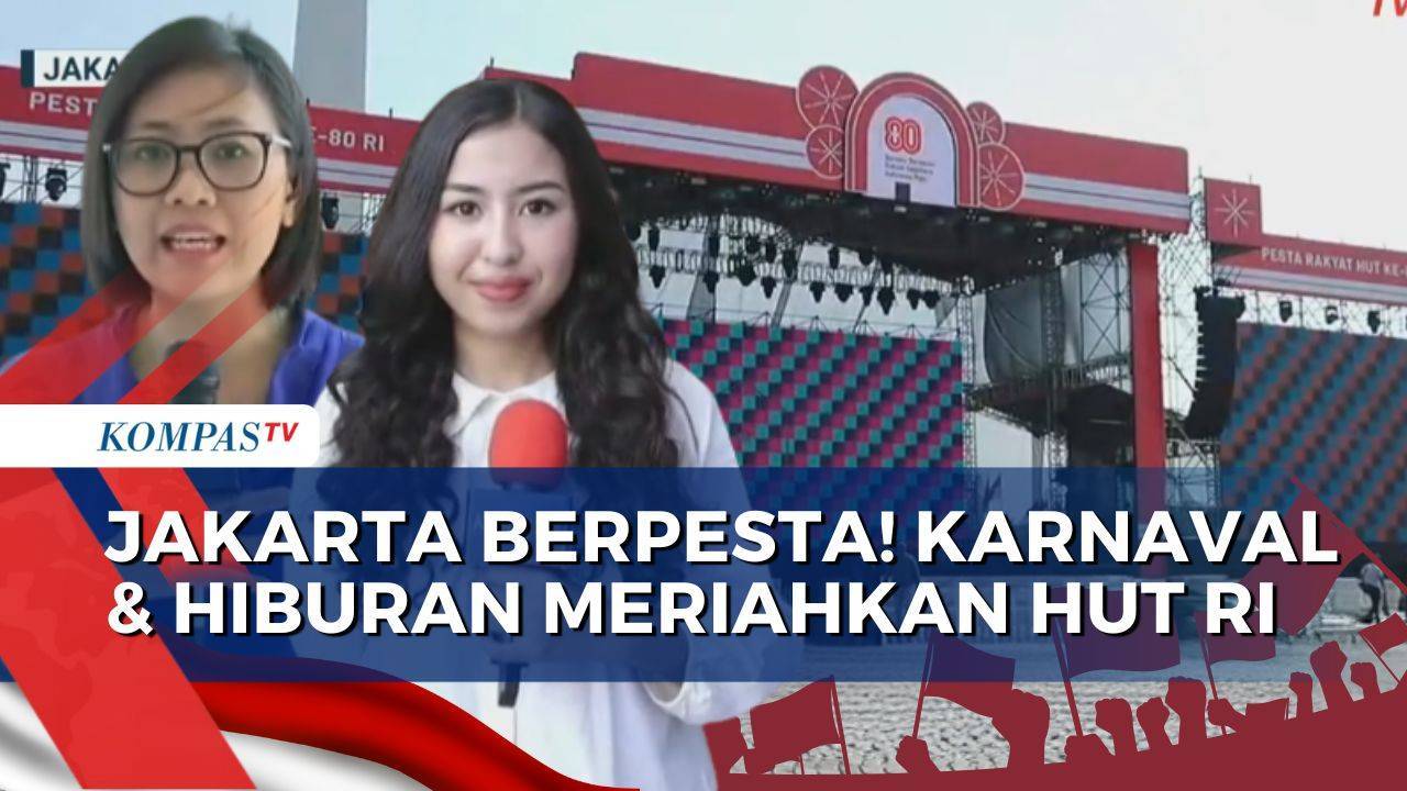 [LIVE] Persiapan Sambut HUT ke-80 RI di Istana Hingga Pesta Rakyat di ...