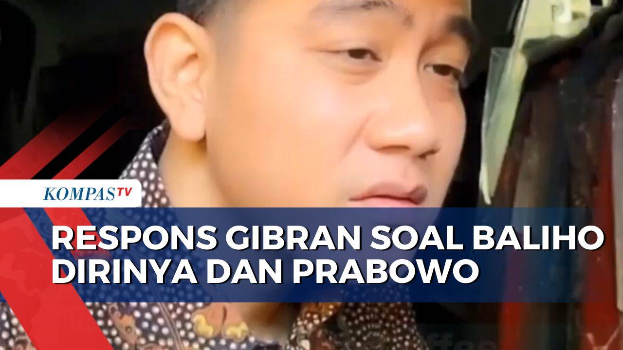 Respons Gibran soal Baliho Dirinya dan Prabowo di NTT: Tak Ada Izin ...