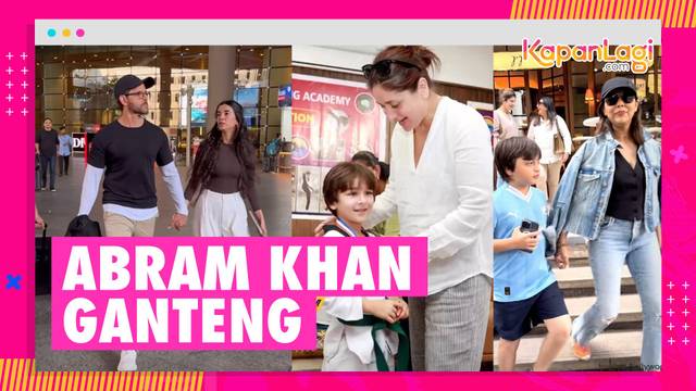 Candid Bollywood of The Week, AbRam Khan dan Taimur Ali Khan Ganteng ...