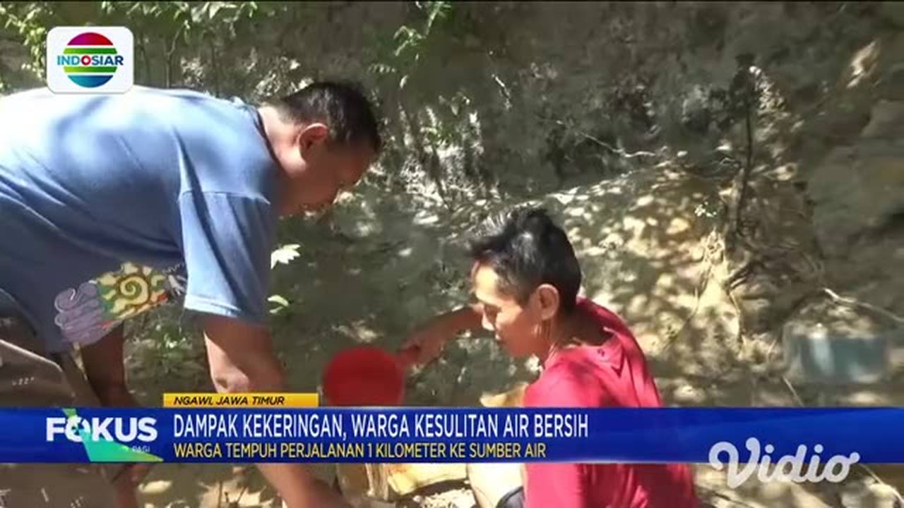 Dampak Kekeringan, Warga Kesulitan Air Bersih - Indosiar Regional | Vidio