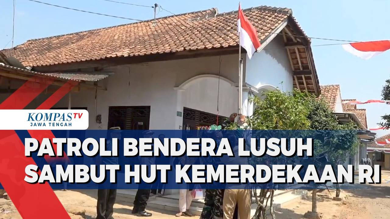Patroli Bendera Lusuh Sambut HUT Kemerdekaan RI - Kompas TV | Vidio