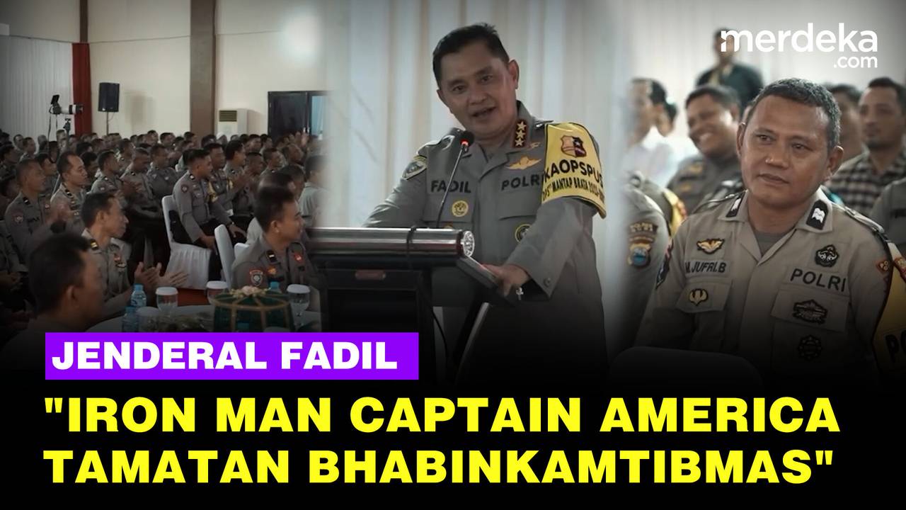Jenderal Fadil Blak-blakan Sosok Polisi Keren: Ironman, Captain America ...