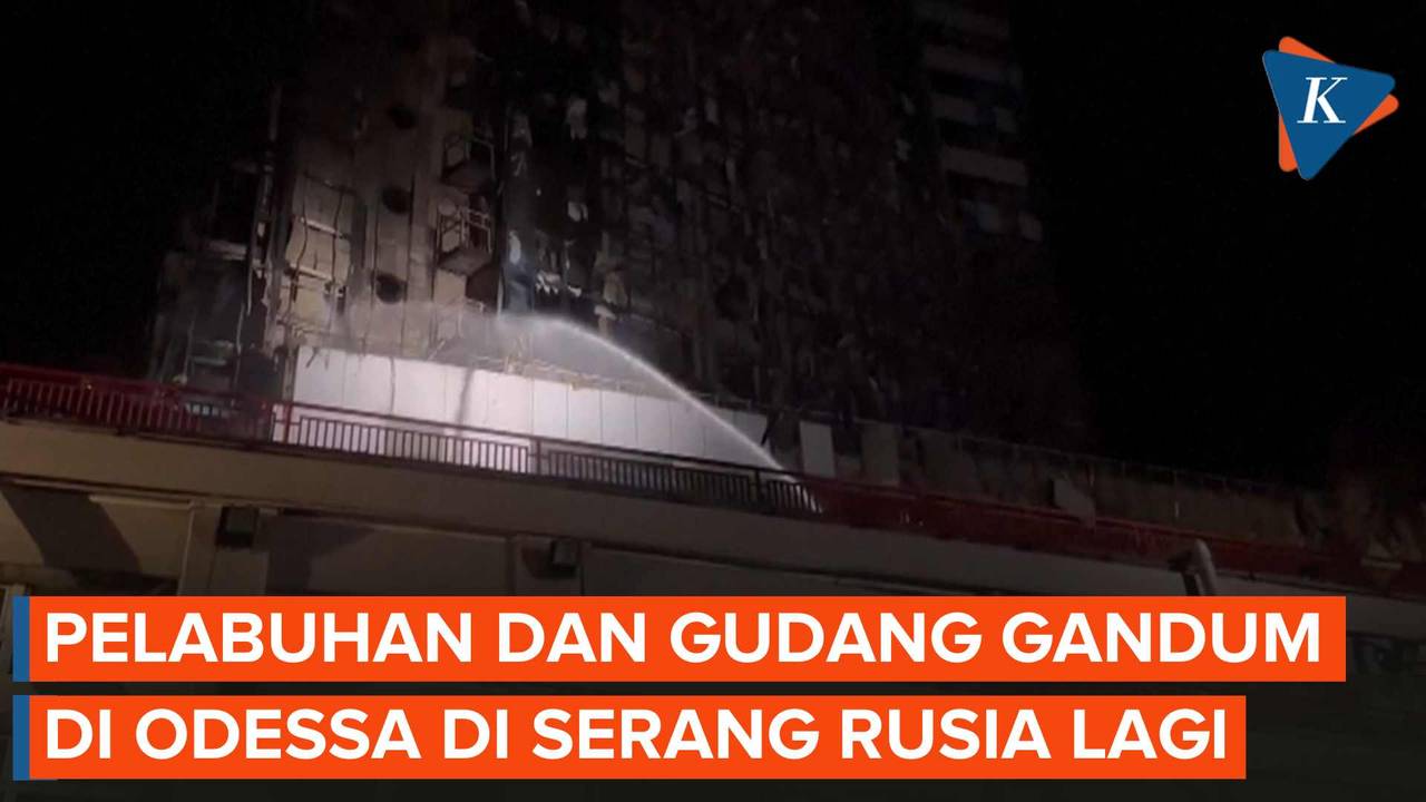 Drone Rusia Kembali Serang Odessa, Pelabuhan dan Gudang Gandum Rusak ...