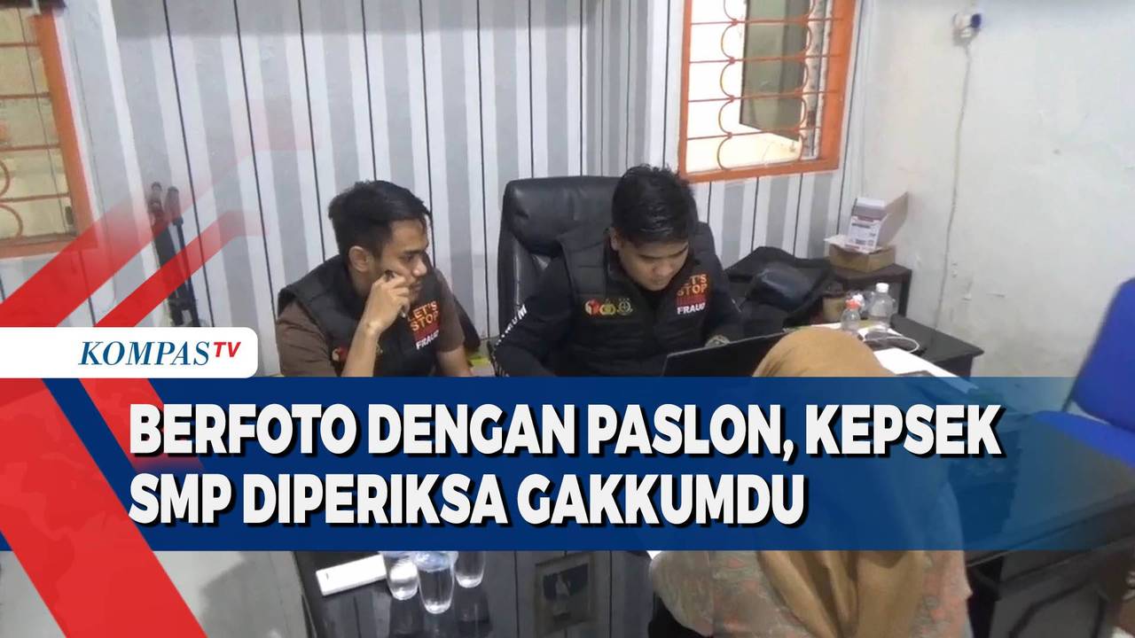 Berfoto dengan Paslon, Kepsek SMP DiPeriksa Gakkumdu - Kompas TV | Vidio