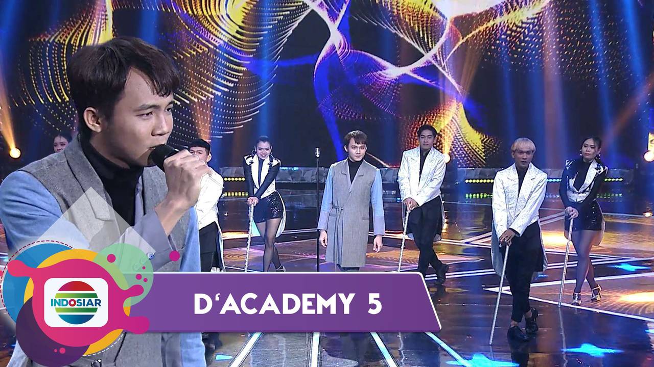 Show Must Goes On!! Rahm (Bogor) "Kehilangan Tongkat" Raih 3 So Juri | D'Academy 5 | Vidio
