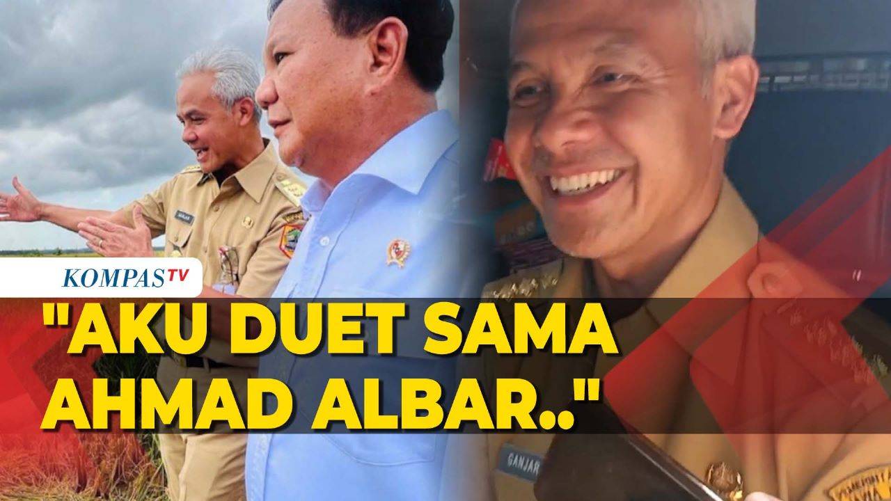 Kata Ganjar Soal Jadi Cawapres Prabowo: Aku Duet Sama Ahmad Albar! - Kompas TV | Vidio