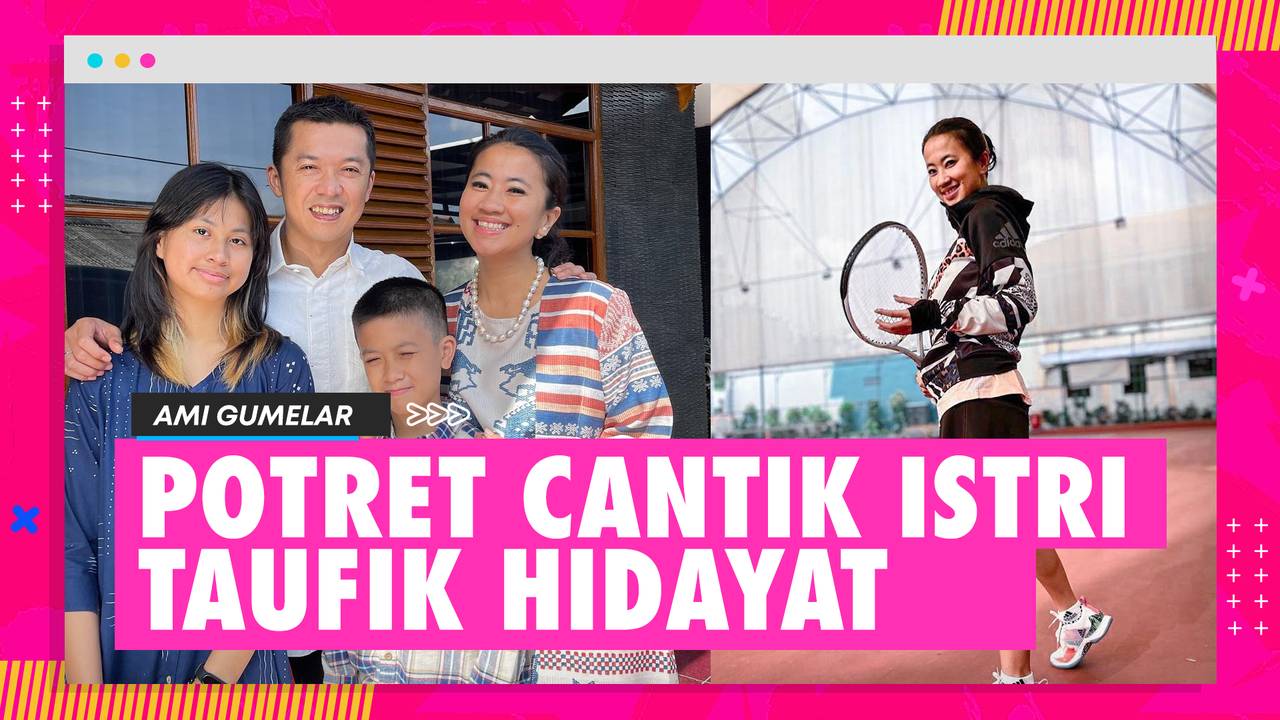 8 Potret Cantik Ami Gumelar, Istri Taufik Hidayat yang Awet Muda dan Stylish Meski Jadi Ibu 2 ...