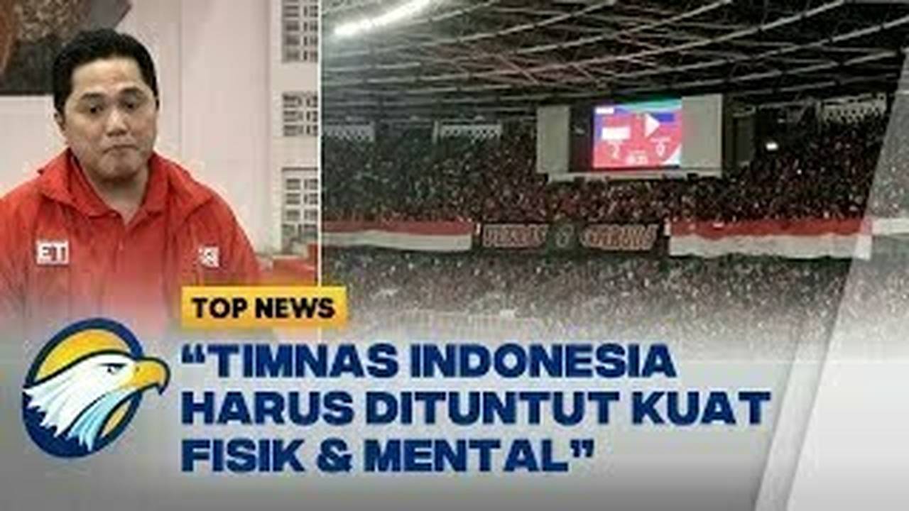 Erick Thohir: Timnas Indonesia Harus Dituntut Kuat Fisik & Mental - METRO TV | Vidio