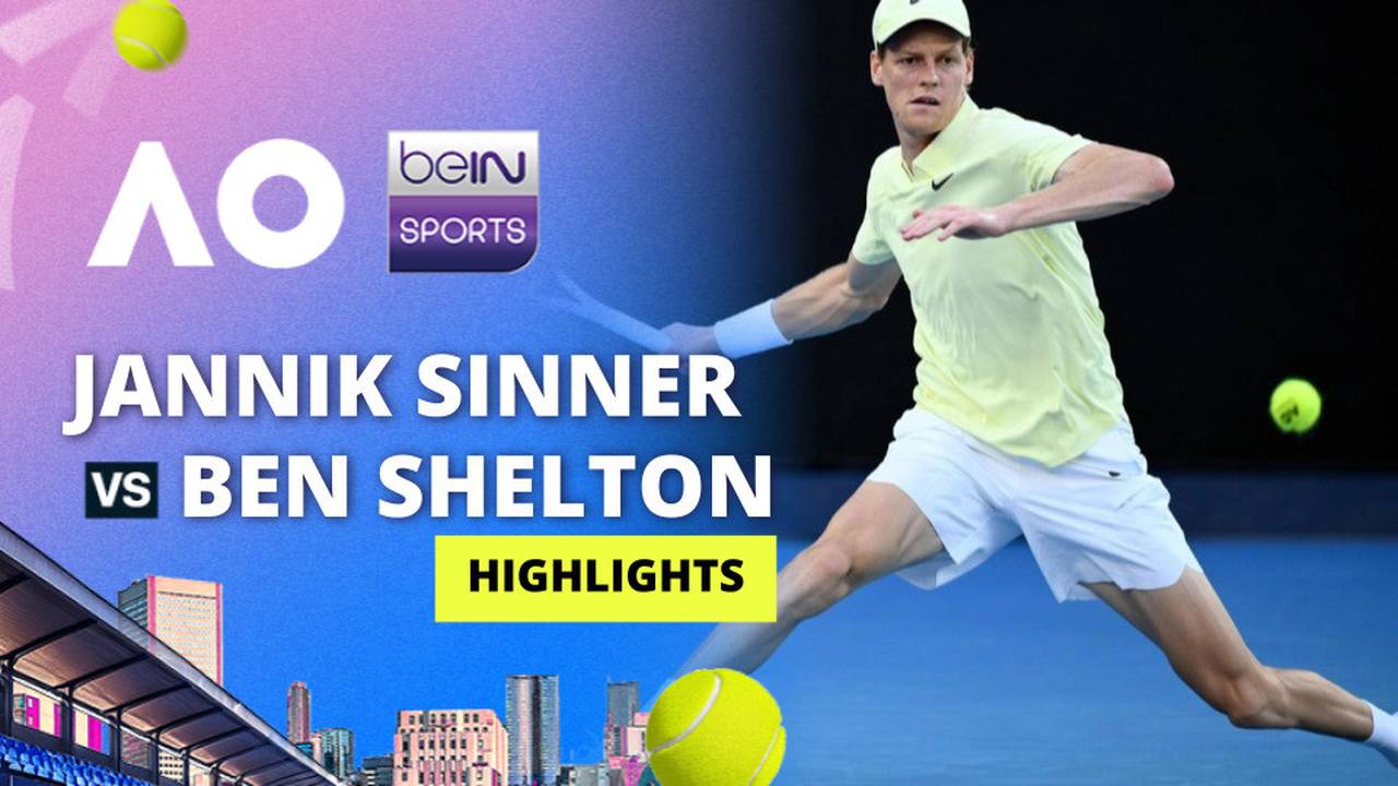 Jannik Sinner (ITA) vs Ben Shelton (USA) - Men's Singles Semifinal | Australian Open 2025 ...
