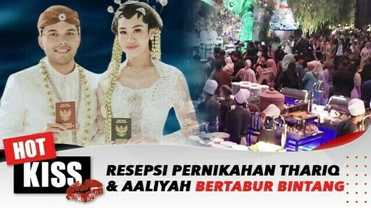 Resepsi Pernikahan Thariq Halilintar dan Aaliyah Massaid Mewah dan Bertabur Bintang | Hot Kiss