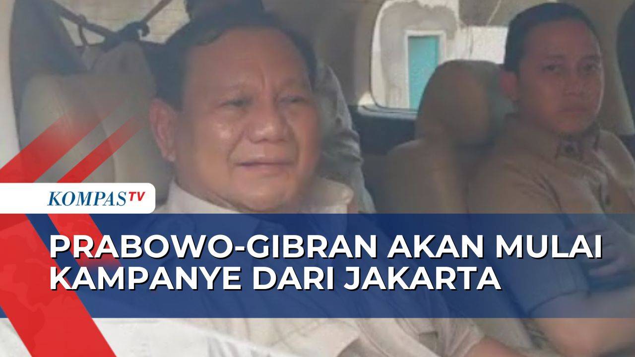 Jakarta akan Jadi Kota Pertama Kampanye Pilpres 2024 Perdana Prabowo-Gibran! - Kompas TV | Vidio