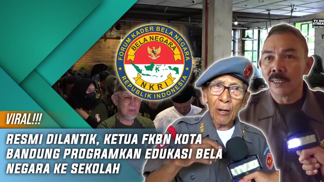 RESMI DILANTIK, KETUA FKBN KOTA BANDUNG PROGRAMKAN EDUKASI BELA NEGARA ...