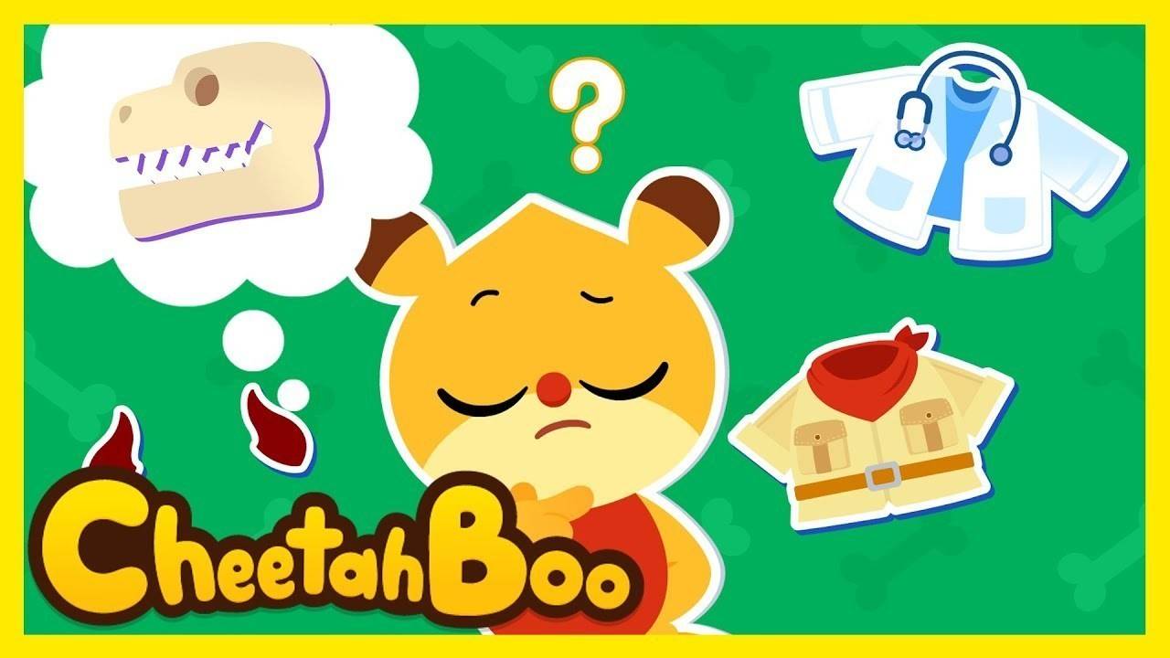 Cheetahboo - Cheetahboo Dress Up Play - Let's Go Find Dinosaur Bones ...