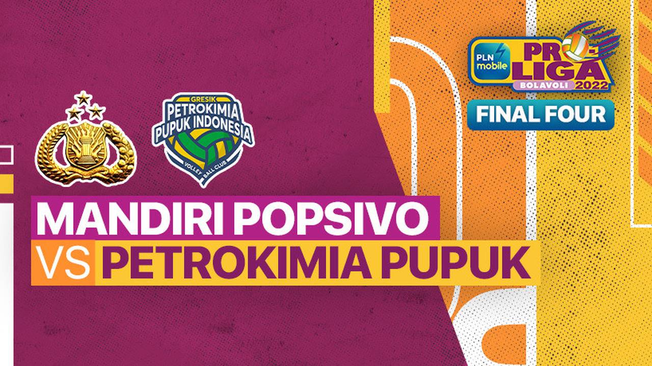 Full Match | Final Four: Jakarta Mandiri Popsivo Polwan vs Gresik ...