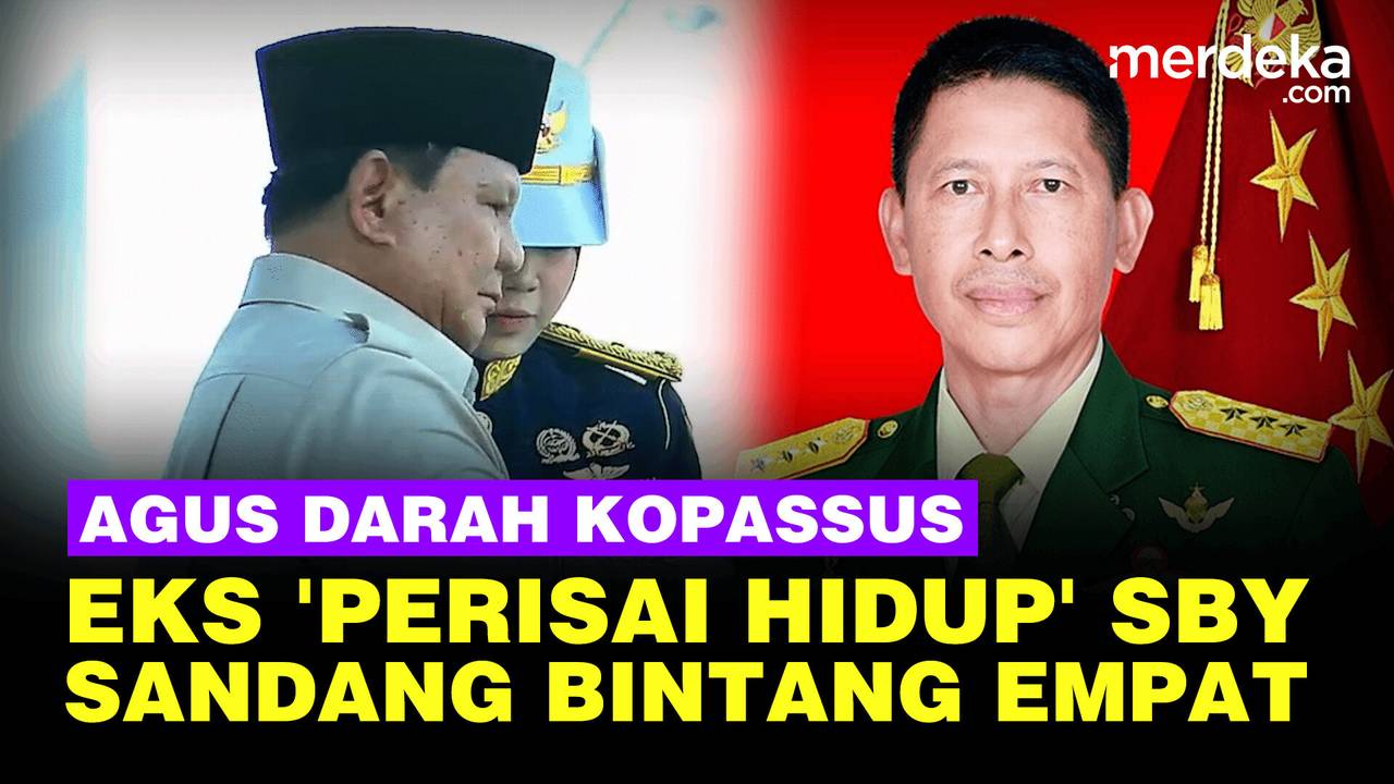 Agus Sutomo Darah Kopassus, Eks 'Perisai Hidup' SBY Jadi Jenderal ...