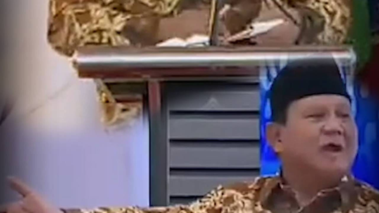WAKTUNYA HABIS MOMEN KOCAK PRABOWO 'NGAMBEK' - Shorts | Vidio