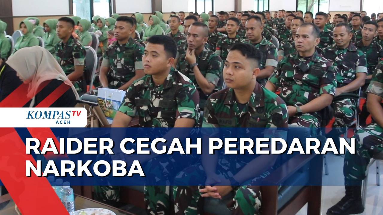 Cegah Peredaran dan Penggunaan Narkoba di Bataliyon Raider - Kompas TV ...