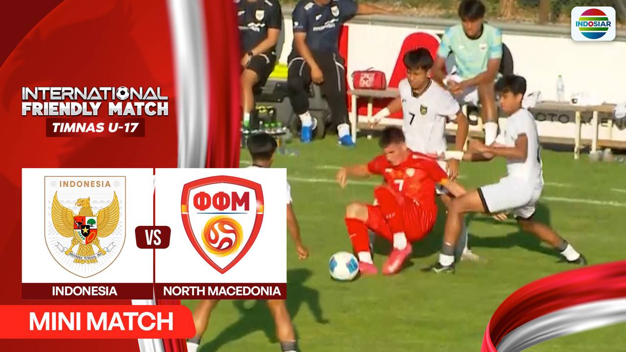 Indonesia vs North Macedonia - Mini Match | International Friendly ...